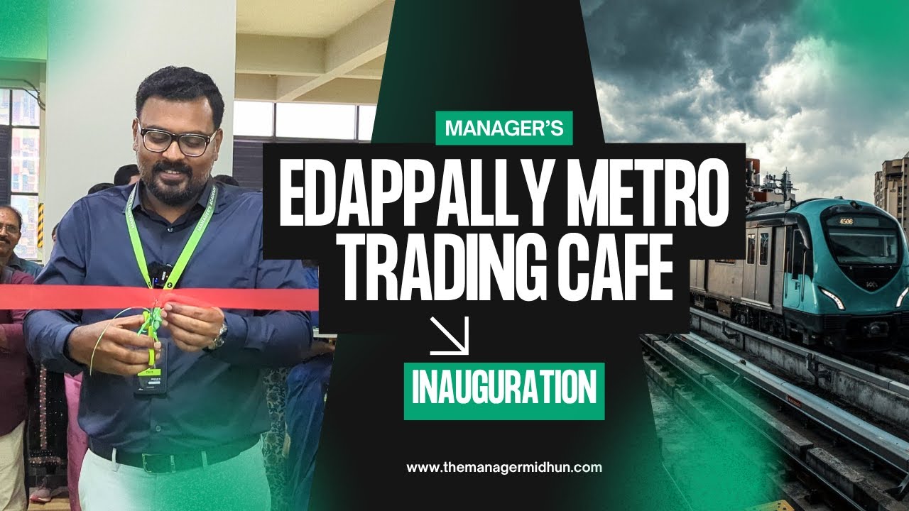 കേരളത്തിലെ ആദ്യത്തെ METRO BASED TRADING CAFE IN KOCHI | EDAPPALLY METRO ...