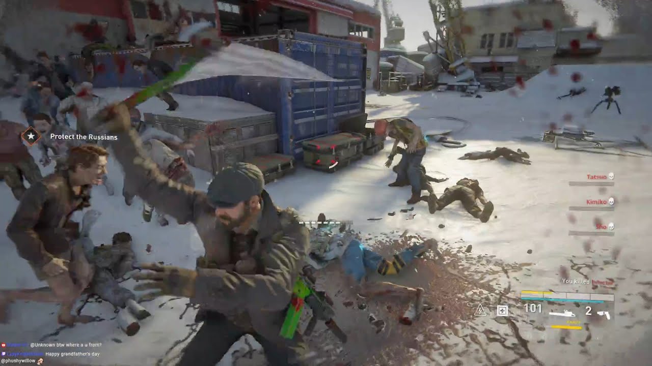 WWZ Aftermath Extreme Slasher One Man Army Solo - Kamchatka 1 (Dead of ...