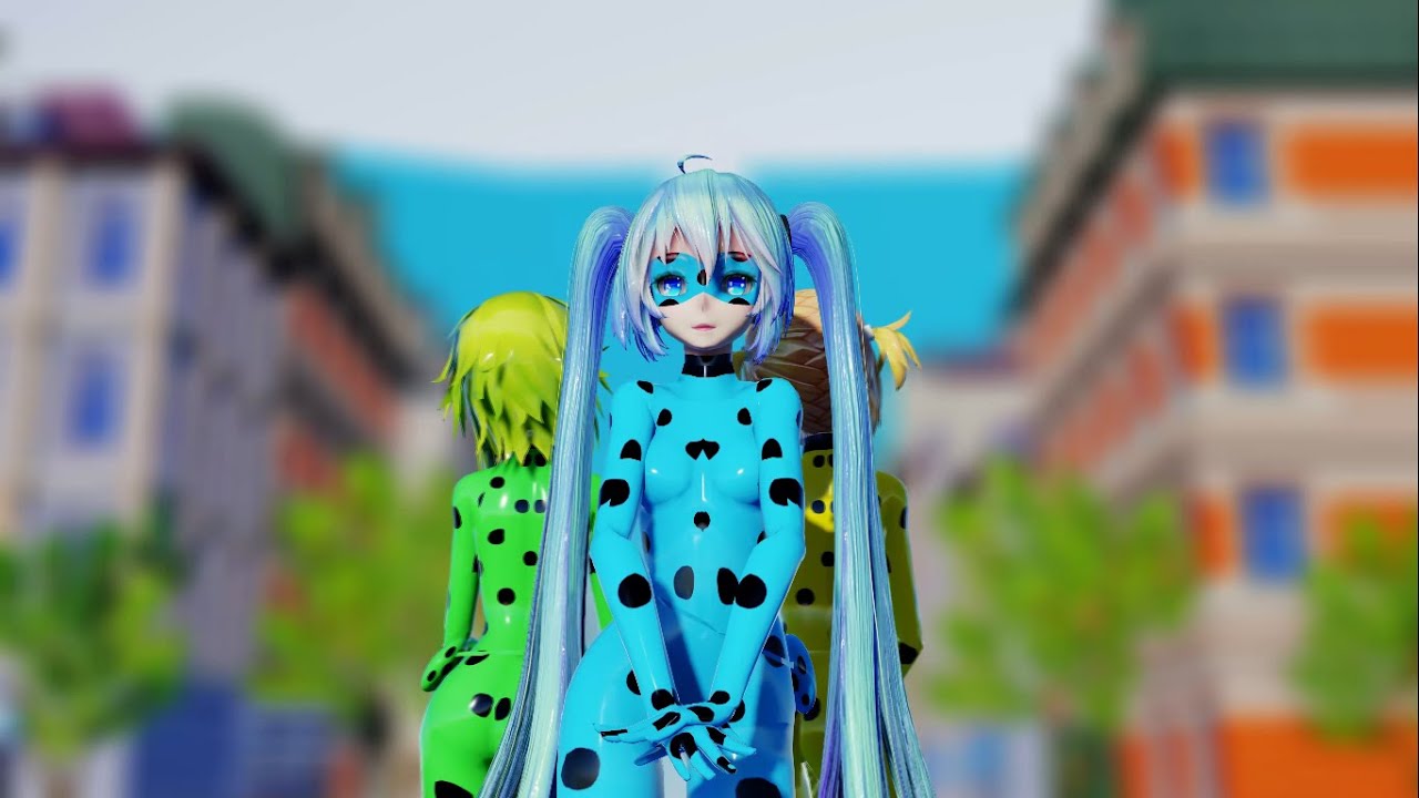 MMD Vocaloids Miku Miraculous Simple Dimple Pop It! Squish TikTok - YouTube
