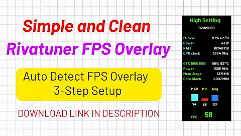 How to Show FPS in Games | MSI Afterburner & RTSS Custom FPS Overlay - YouTube