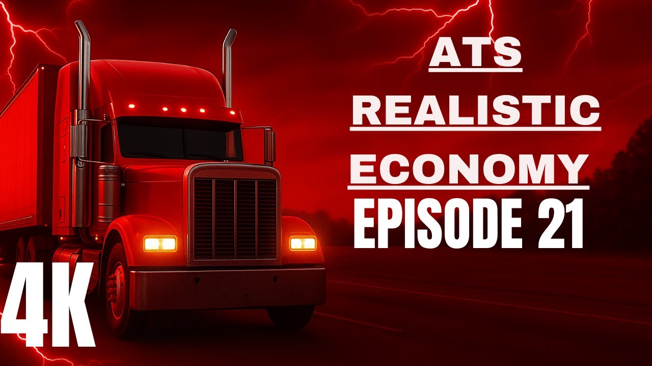 ATS REALISTIC ECONOMY EP 21 | 4K | Kennewick to salt lake city - YouTube