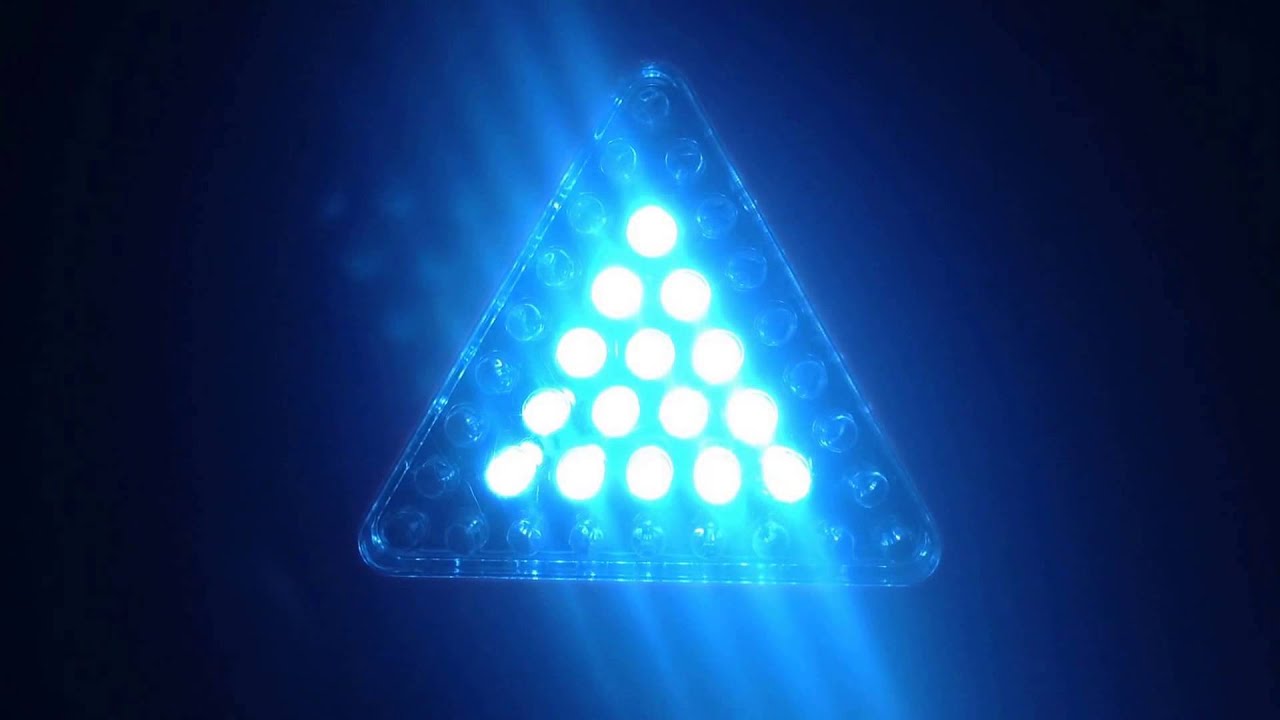 Proto-Ironman Chest Light, triangular. Red, White, & Red Blink. $1 at ...