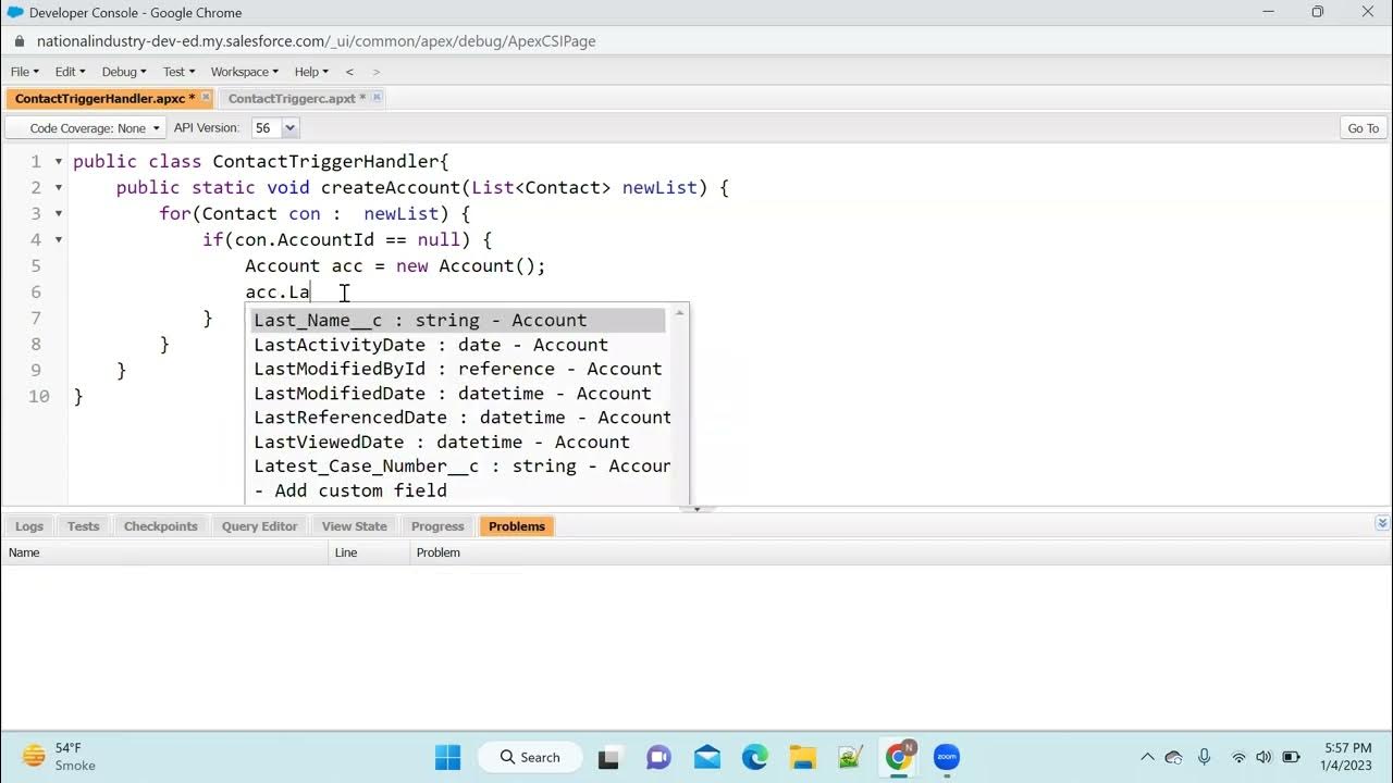 Salesforce Apex Trigger - 3 (Use Case 1) - YouTube