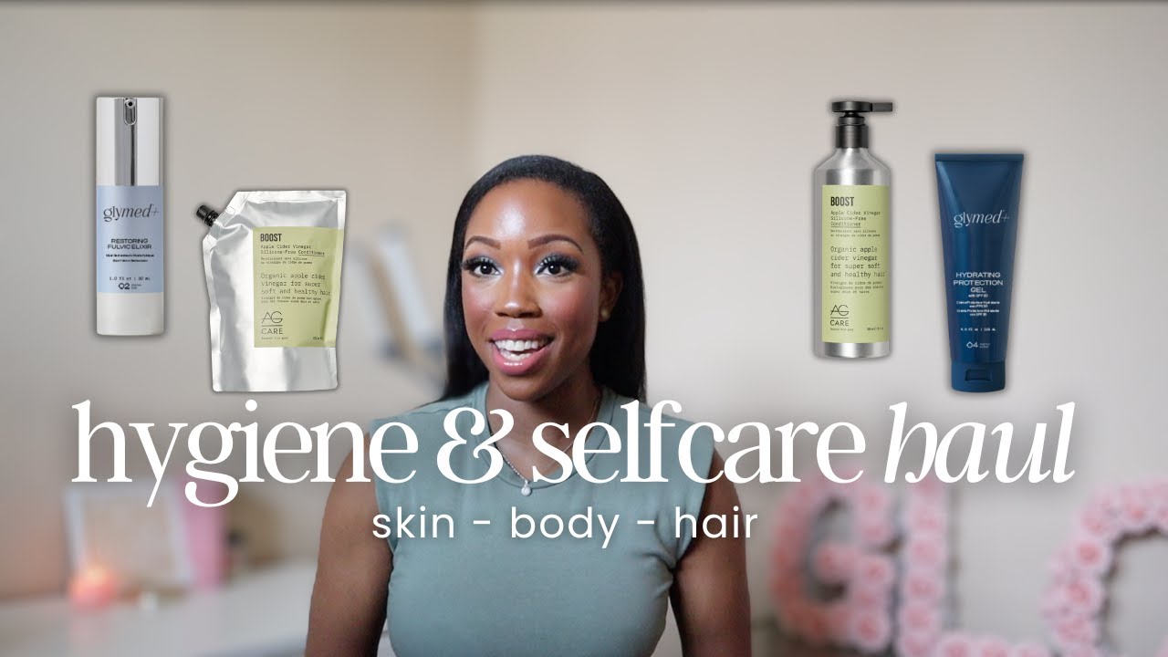 Esthetician's hygiene & self care product haul | GlowTreatment - YouTube