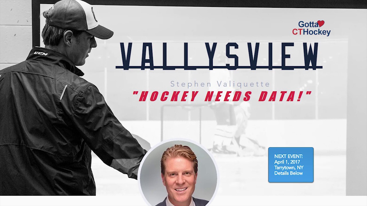 Hockey Needs Data Symposium With Steve Valiquette, April 1 - YouTube
