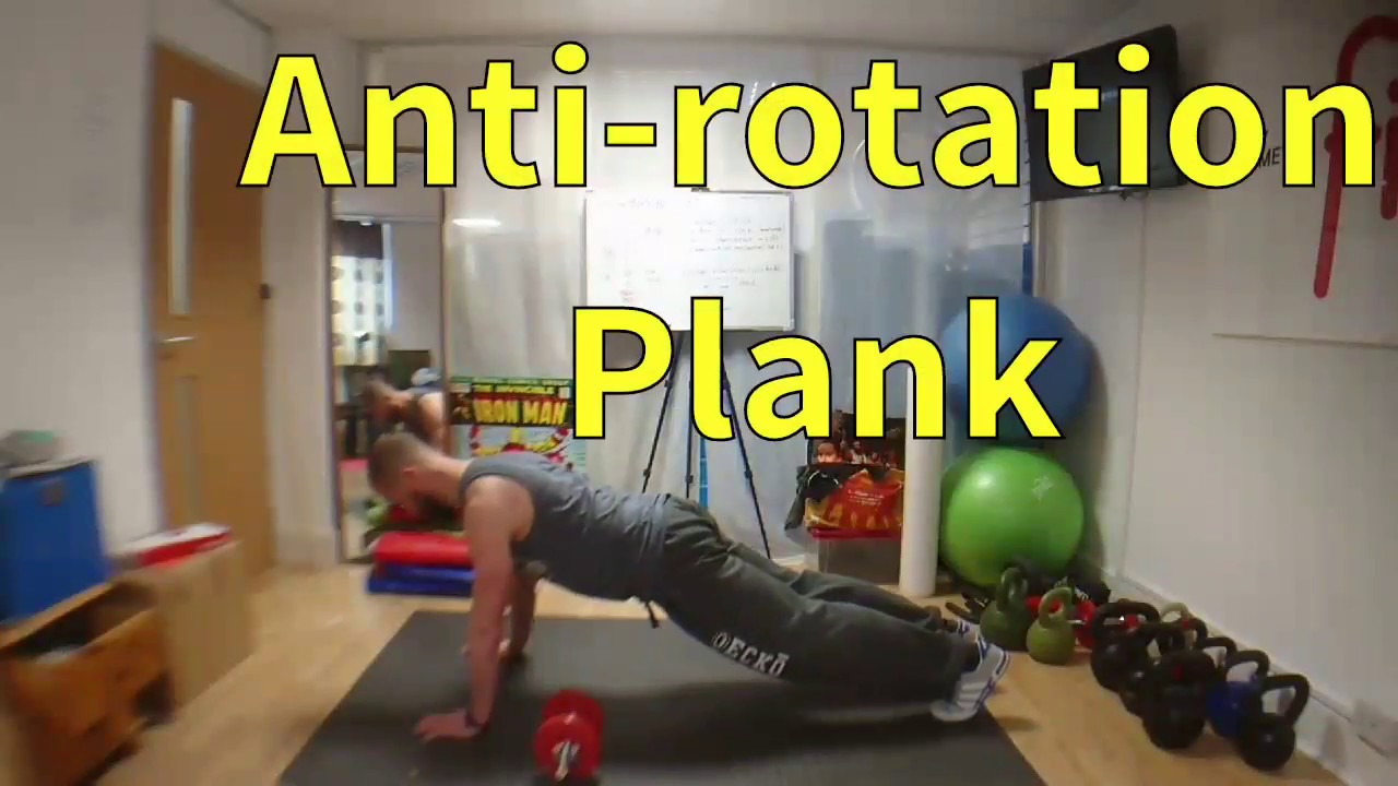 Anti-rotation Plank - YouTube