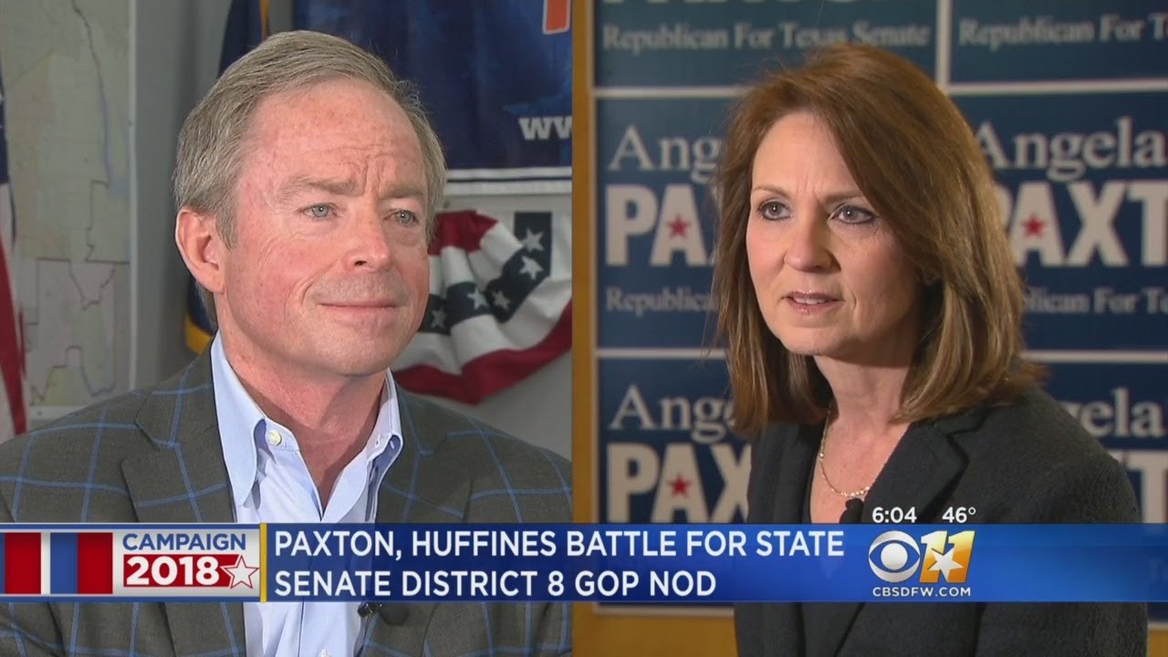 Bitter Race Between Angela Paxton & Phillip Huffines Continues - YouTube