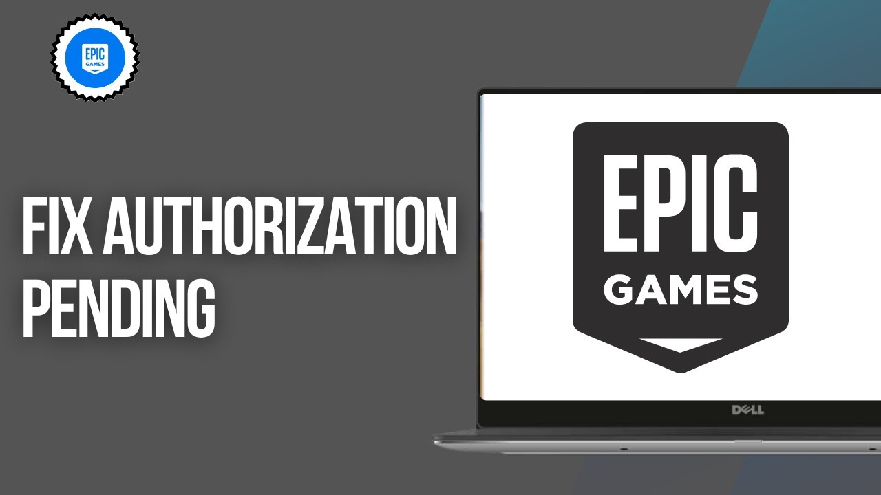 How To Fix Authorization Pending Epic Games - YouTube