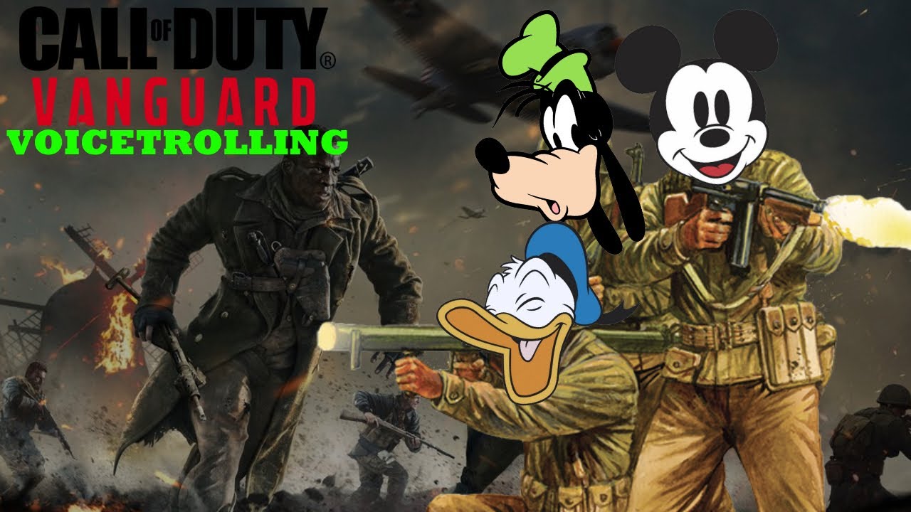 MICKEY MOUSE CLUBHOUSE vs NAZIS | COD: Vanguard (Voice Trolling) - YouTube