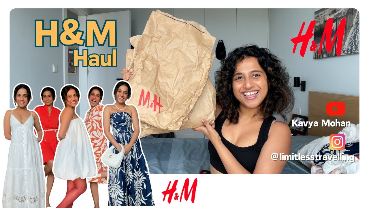 H&M Shopping Haul | Kavya Mohan - YouTube