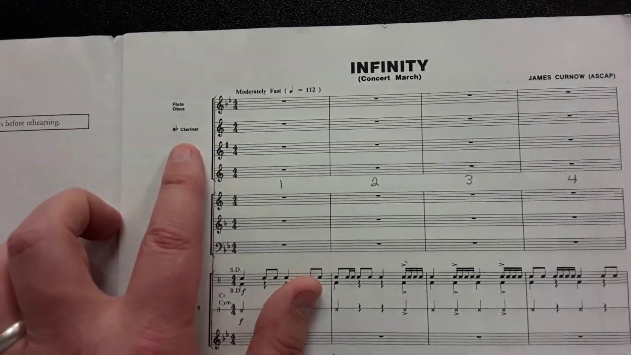 Infinity March for clarinets! - YouTube