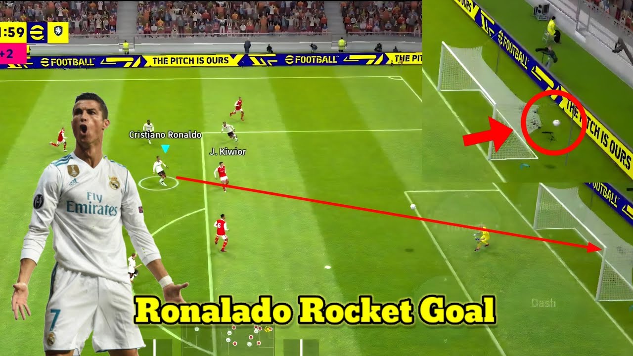 Ronaldo Rocket Goal🚀 - YouTube