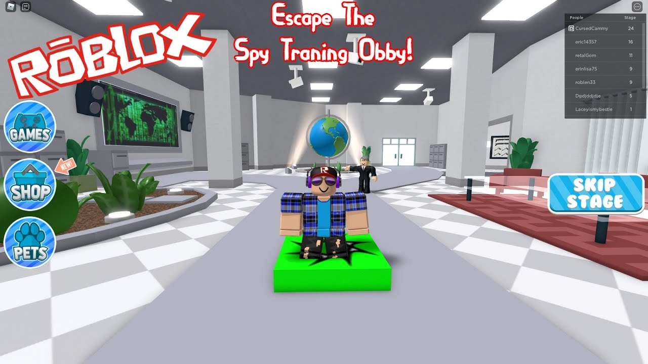 Roblox-Escape The Spy Training Obby! - YouTube
