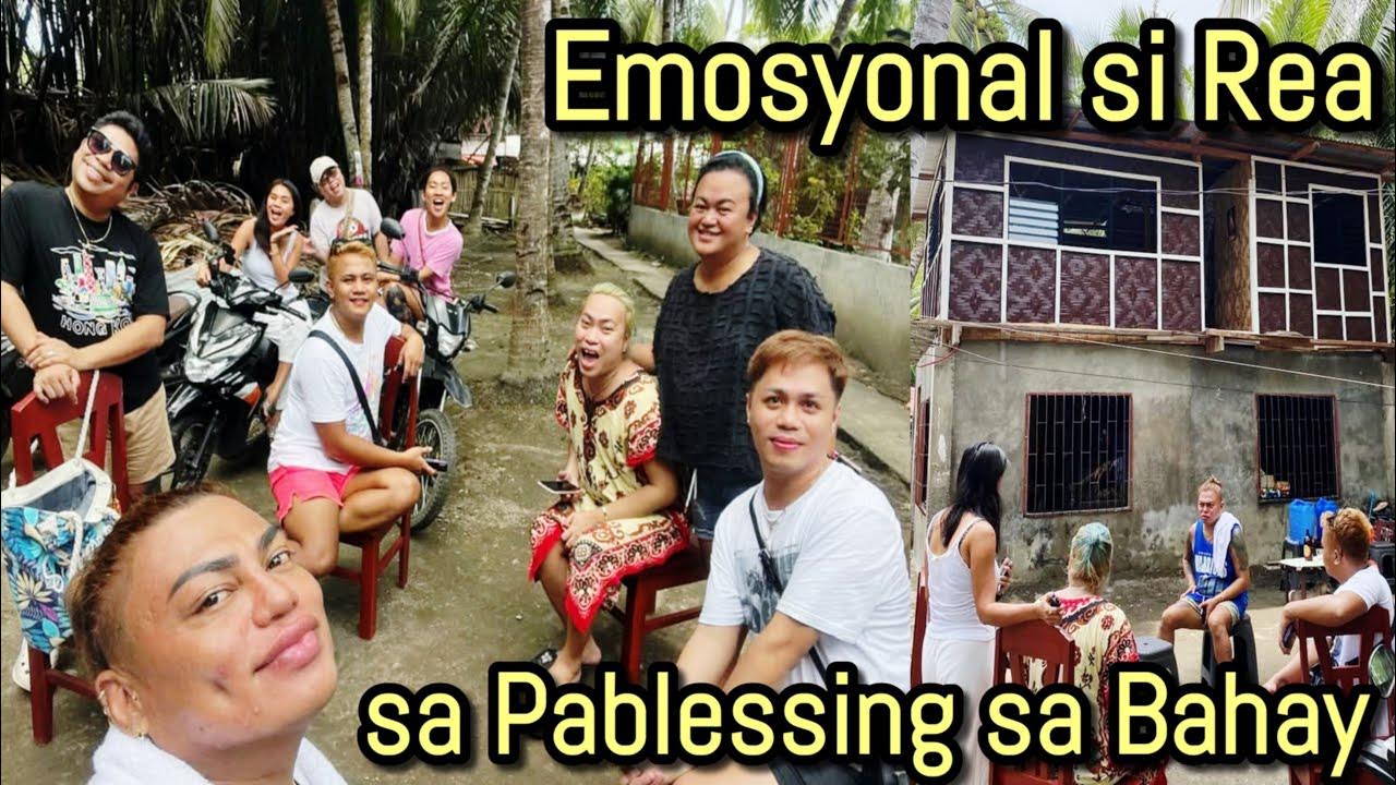 Emosyonalsi @ReaFeelingera sa pa blessing sa bahay ng kanyang ate kasama @BrendaMageOfficial ...