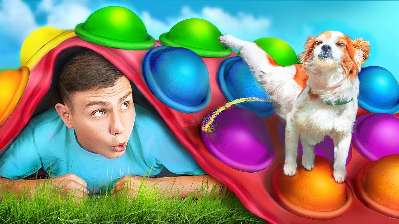 Wow! Pop It House für 24 Stunden - YouTube