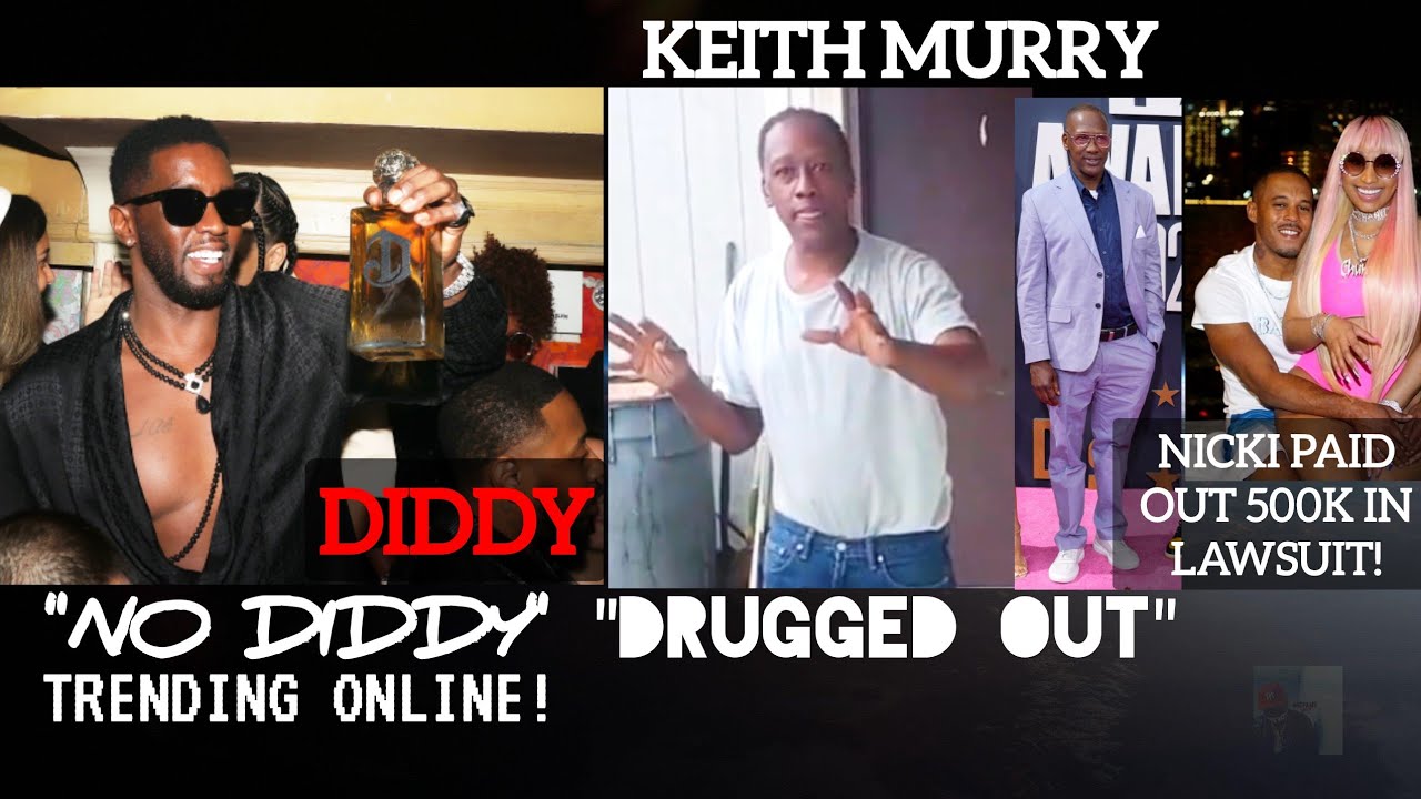 "NO DIDDY" Trending (NO H🚫M🚫) KEITH MURRAY Geeked Up Rapping 4 $20 ...