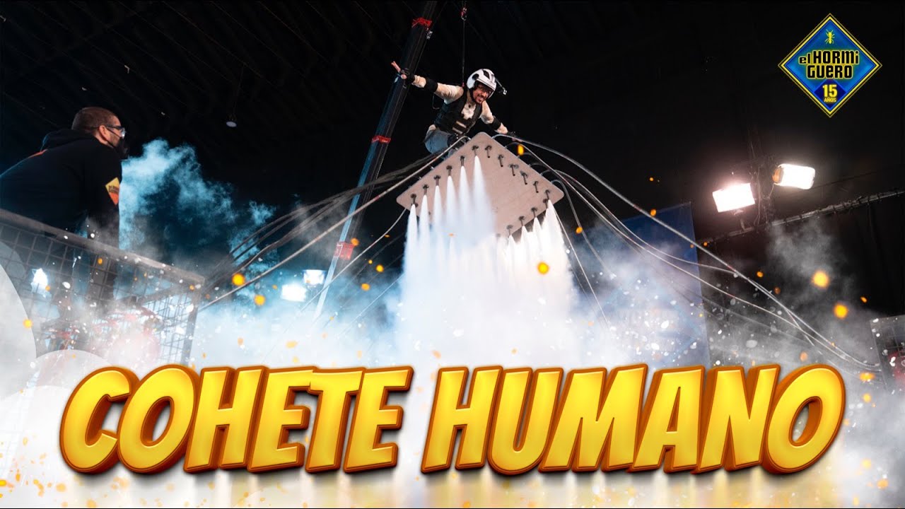 ¡Marron se convierte en un cohete humano! - Ciencia - El Hormiguero ...