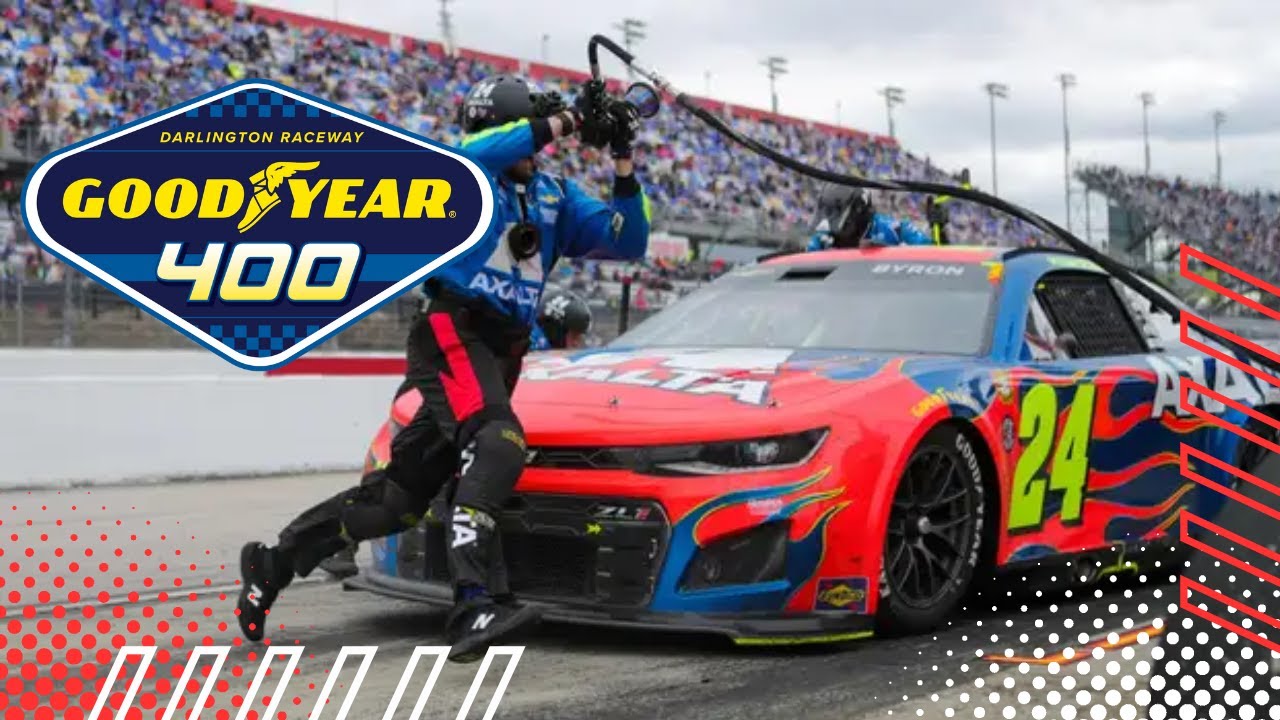 LIVE NASCAR Goodyear 400 at Darlington | NASCAR Commentary 2023 - YouTube
