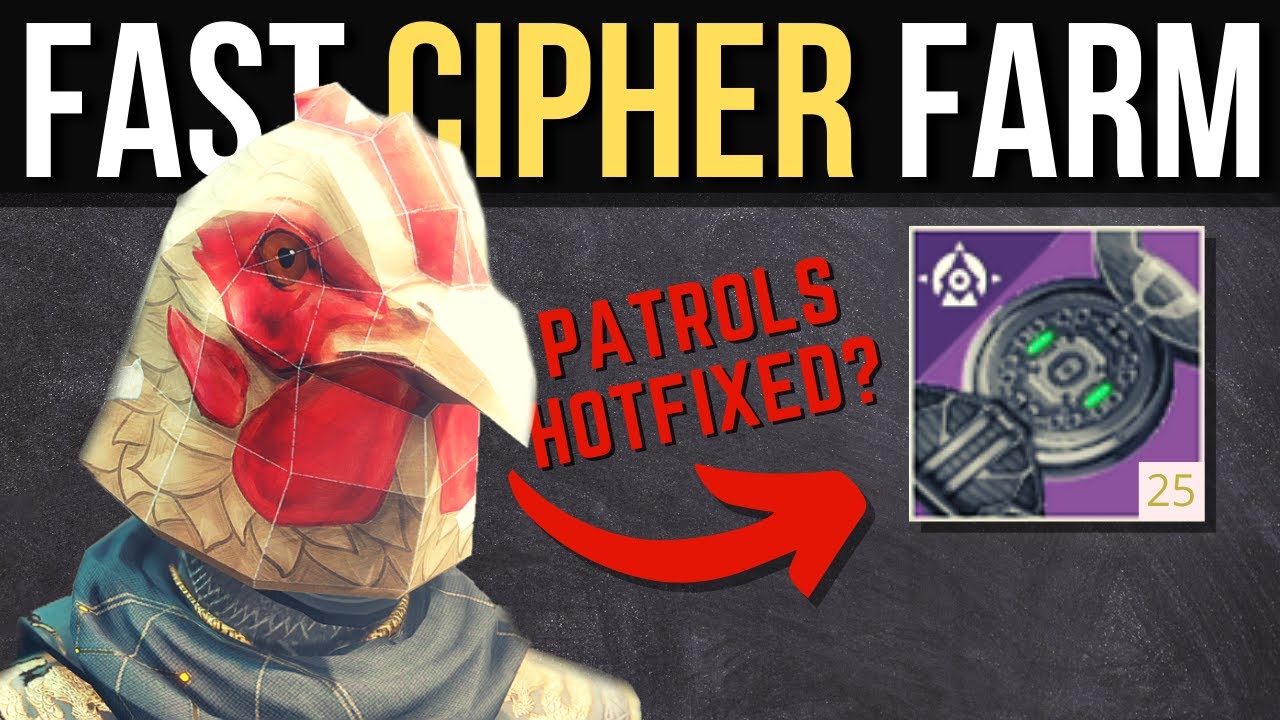Destiny 2: HOW TO FARM CIPHER DECODERS FAST / Festival of the Lost 2020 ...