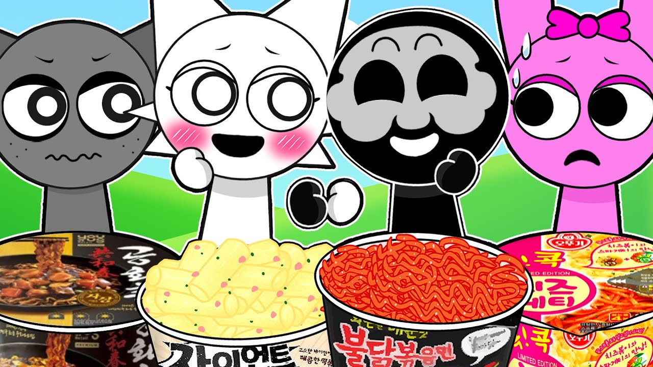 Incredibox Sprunki VS Dandy's World - Convenience Store MUKBANG ...