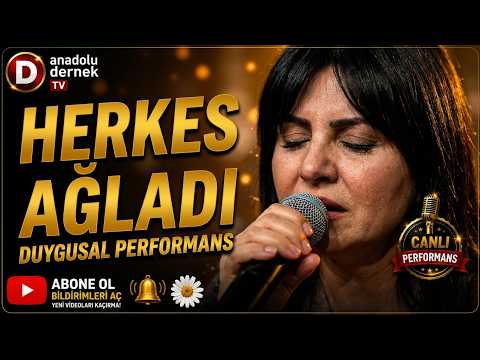 Tülay Maciran - Bütün Dünya Senin Olsun | Canlı Performans | Anadolu Dernek TV | Türk Halk Müziği