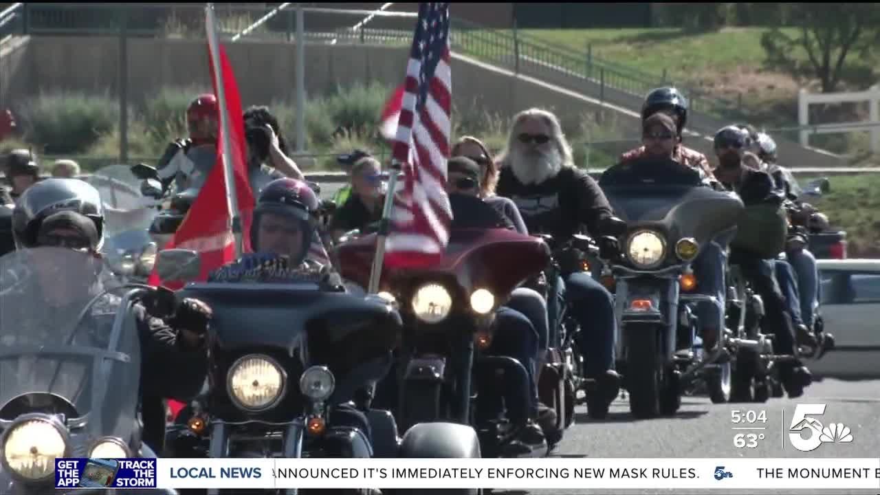 Salute to American Veterans Rally in Woodland Park - YouTube