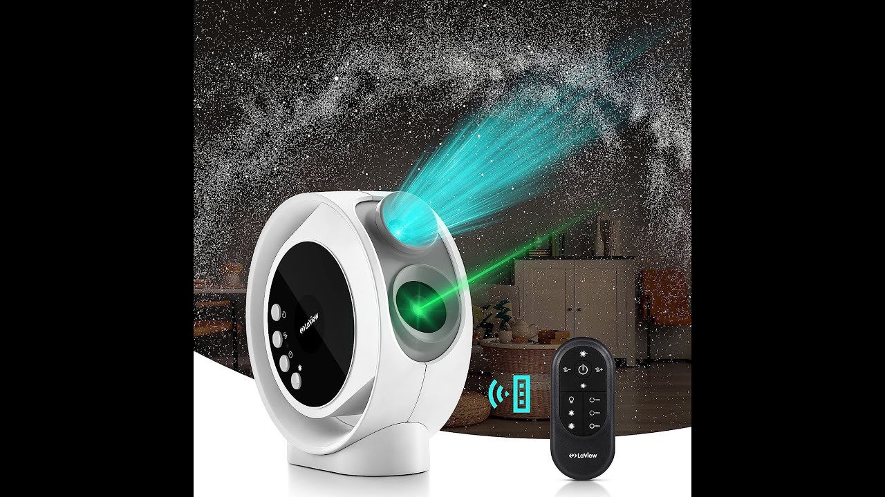LaView Star Projector Review – PROS & CONS – HD Image & LED Lights ...