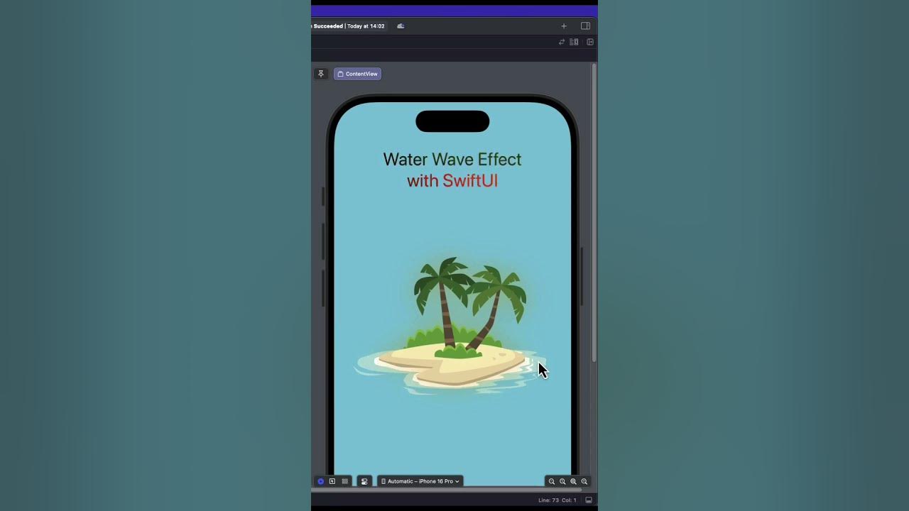 Unleash the Wave: Dynamic Distortion Effects in SwiftUI! 🌊🚀 - YouTube