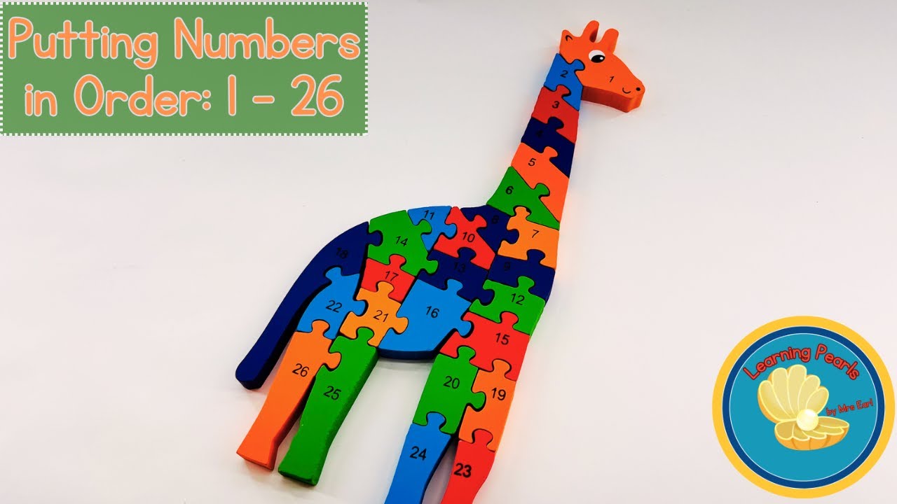Learn Numbers & Counting | Giraffe Puzzle | Fun & Educational | Toddler ...