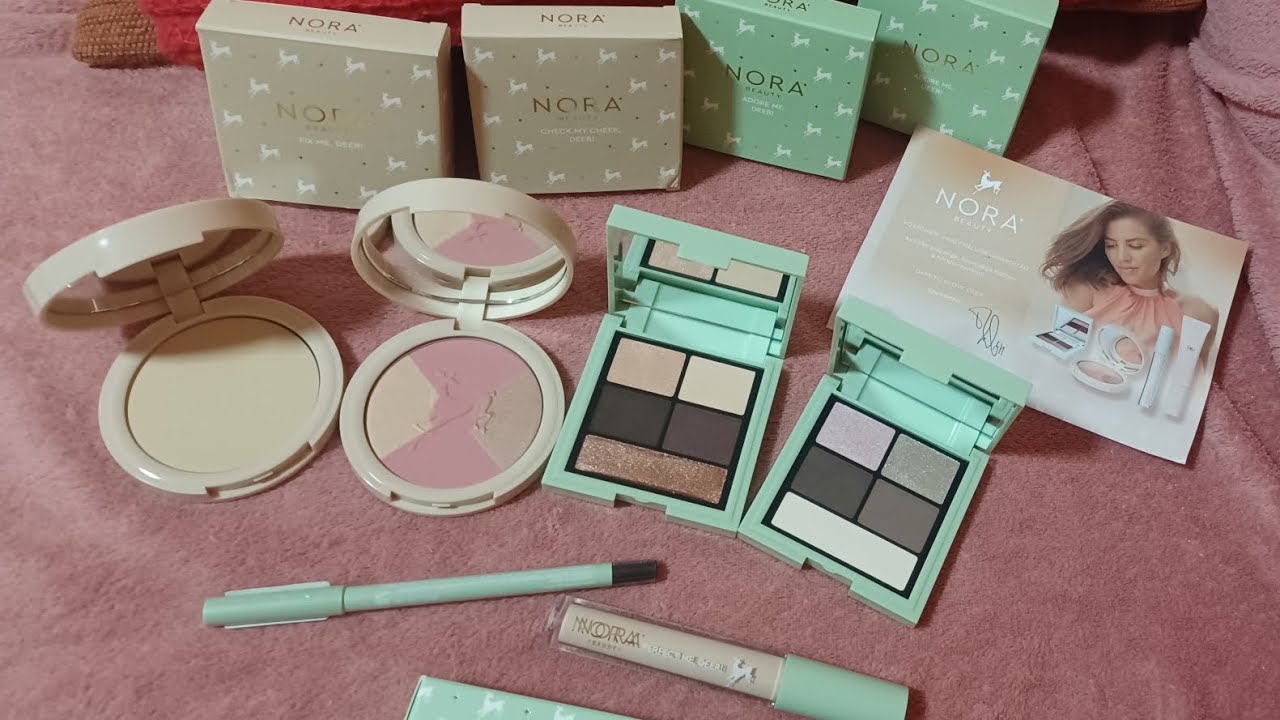 Nóra beauty unboxing🤗ízelítő#unboxing#makeup #norabeauty - YouTube