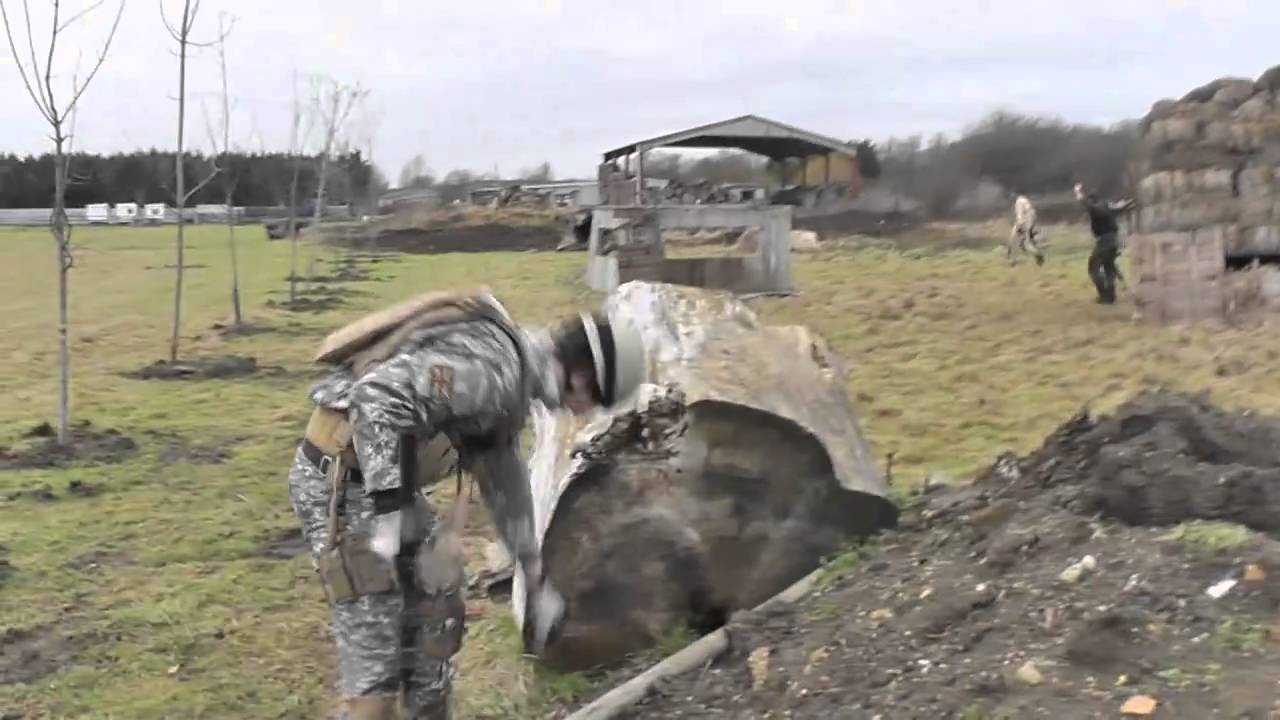 Airsoft War - Defend the Fort - YouTube