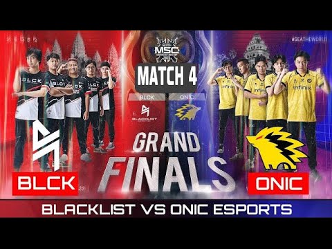 KAIRI DI KASIH FANNY MENGGILA !!! GAME KE 4 ONIC VS BLACKLIST | GRAND FINAL MSC MOBILE LEGEND ...
