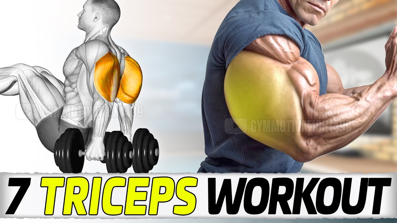 7 Fastest Huge Triceps Exercises - YouTube