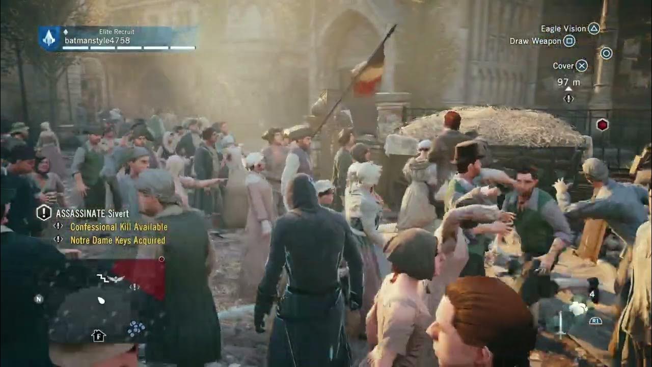 Assassin's Creed Unity - Mission 2: Confession - Sequence 3 - YouTube