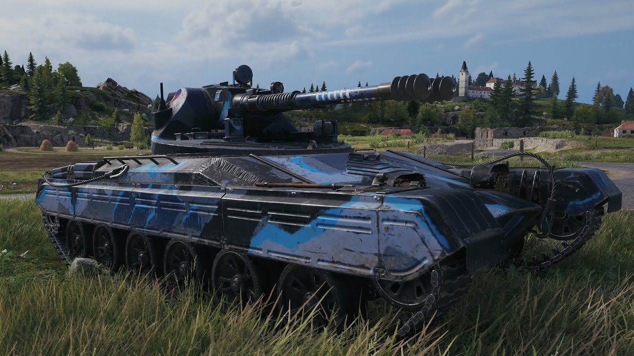 Vz. 71 Tesák • 7.4K Damage 7 Frags • Strongest LT? • WoT Gameplay - YouTube