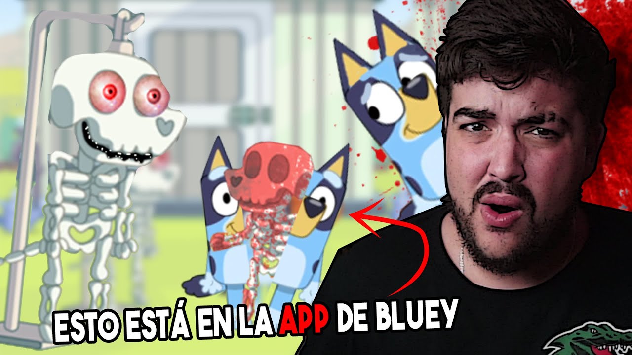 🔥 ... no PUEDO CREER que hayan PUESTO ESTO en la APP de BLUEY el PERRO ...
