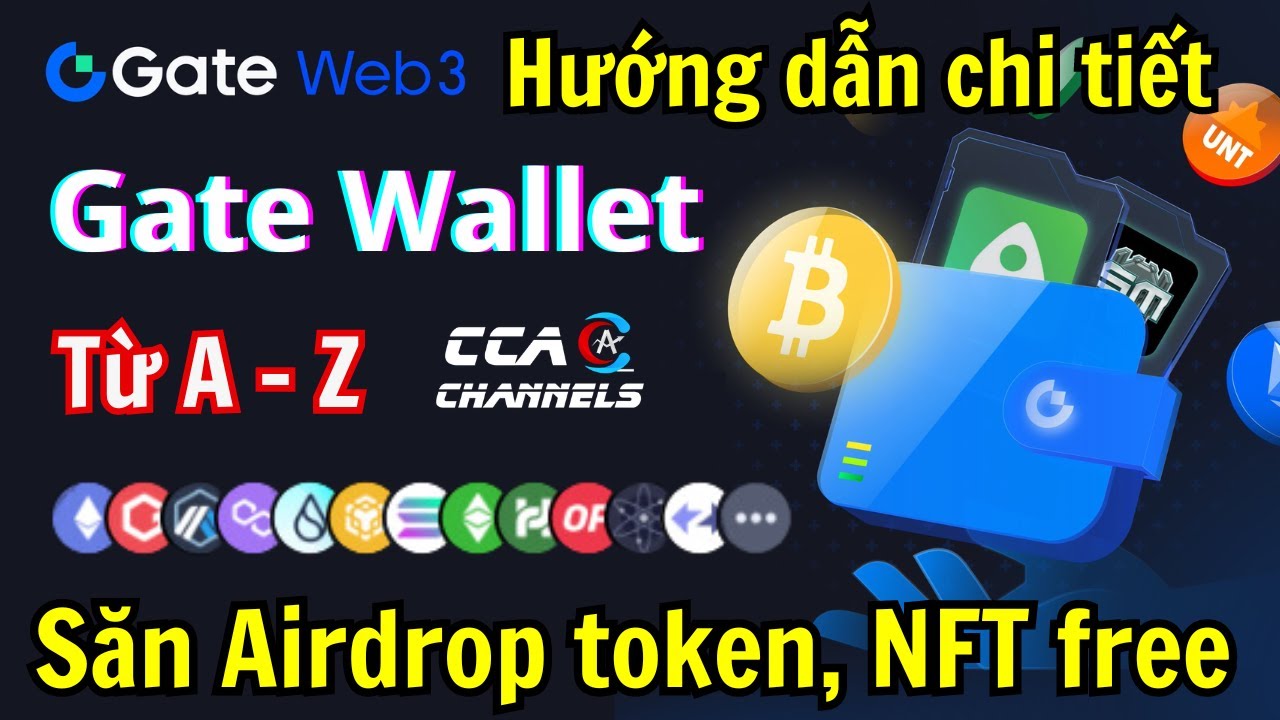Hướng dẫn tạo Gate Web3 Wallet | Săn Airdrop token, NFT miễn phí - YouTube