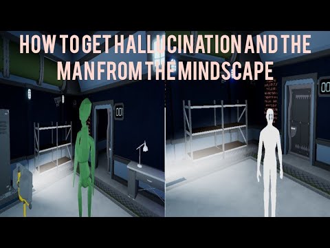 How to get hallucination and the man from the mindscape badge - YouTube