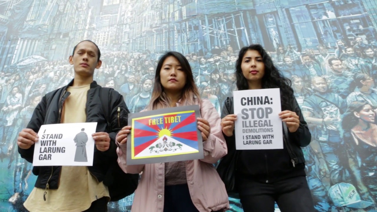 Free Tibet: Stand With Larung Gar (Strive Music Video Cover ) - YouTube