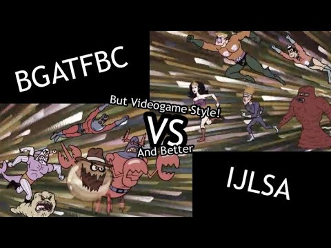 BGATFBC Vs. IJLSA but Videogame Style! | Spongebob Squarepants ...