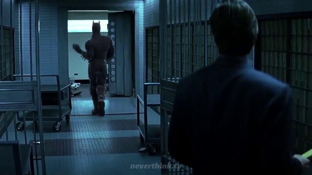 batman spoted while sneaking/ running away - YouTube