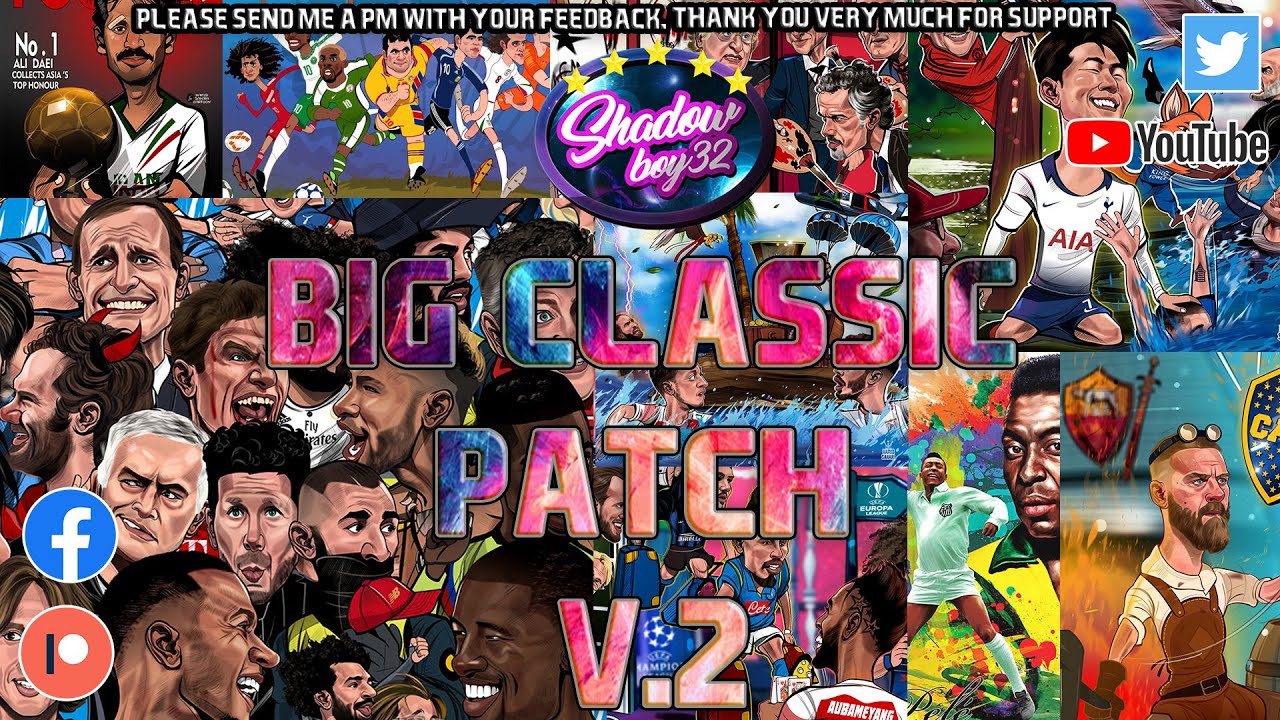 BIG CLASSIC PATCH v2 for FIFA 21 by ShadowBoy32 - YouTube