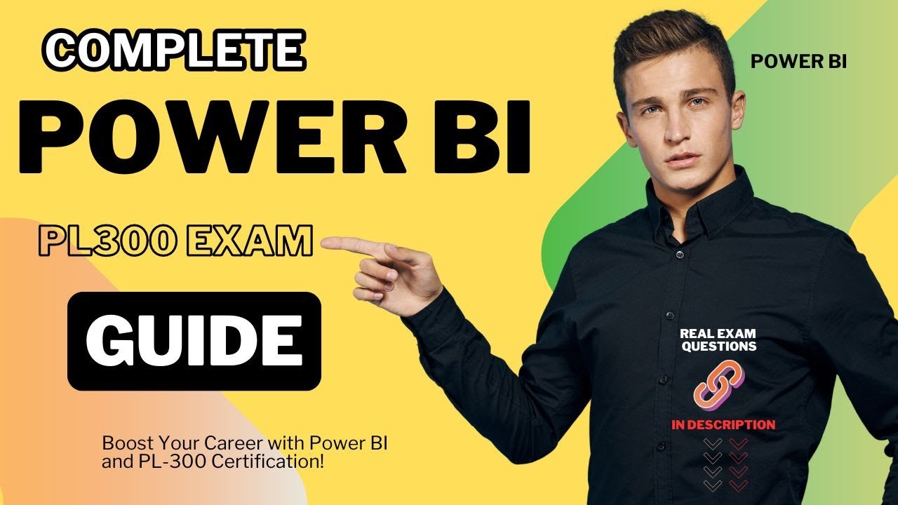 Microsoft POWER BI #PL300 certficate COMPLETE GUIDE #realtests Real ...