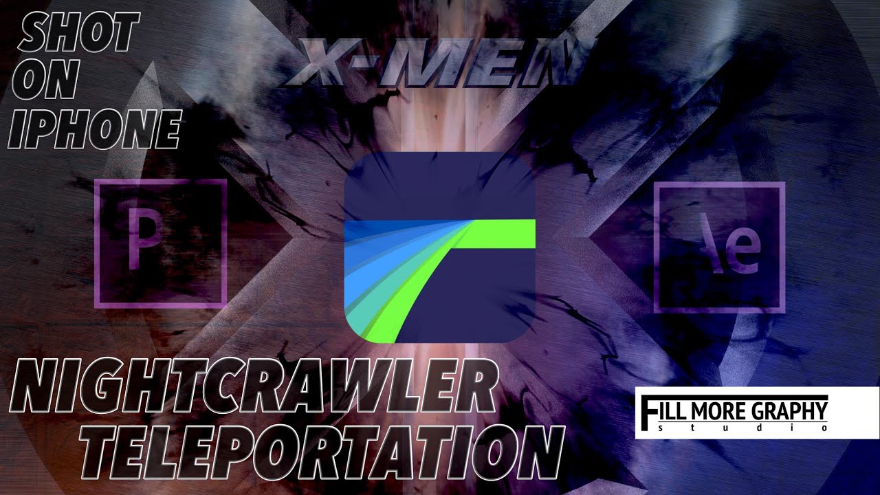 X-MEN special effect in LUMAFUSION (Nightcrawler Teleportation) - YouTube