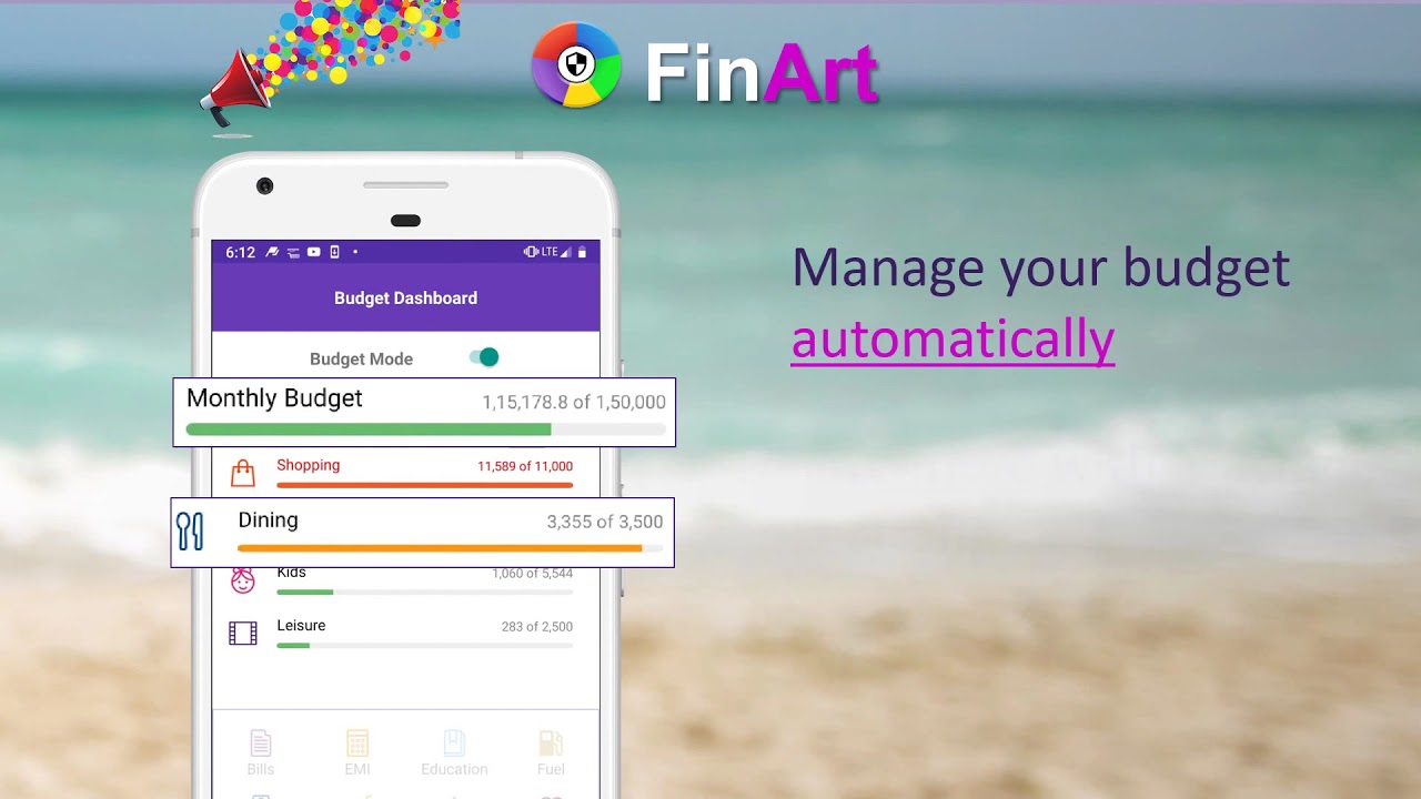 FinArt - Automated Budget Manager - YouTube
