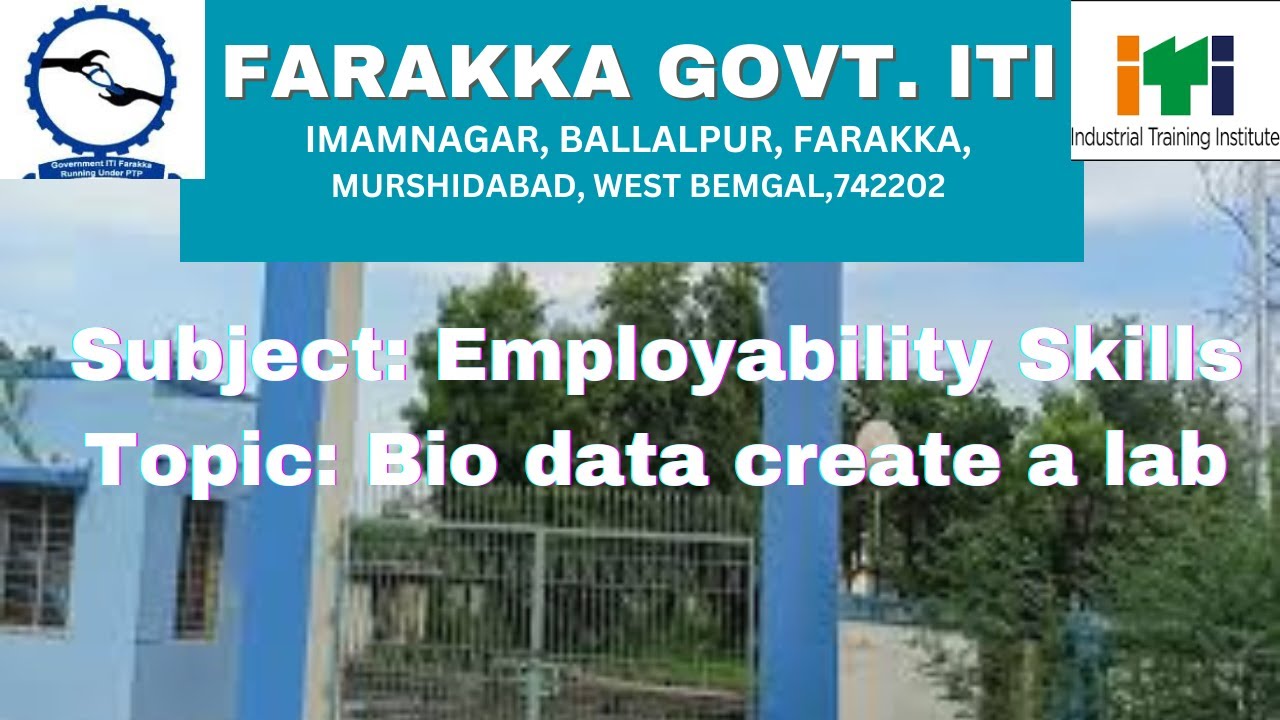 Employability class in Lab | how to create a bio data | Farakka Govt ...