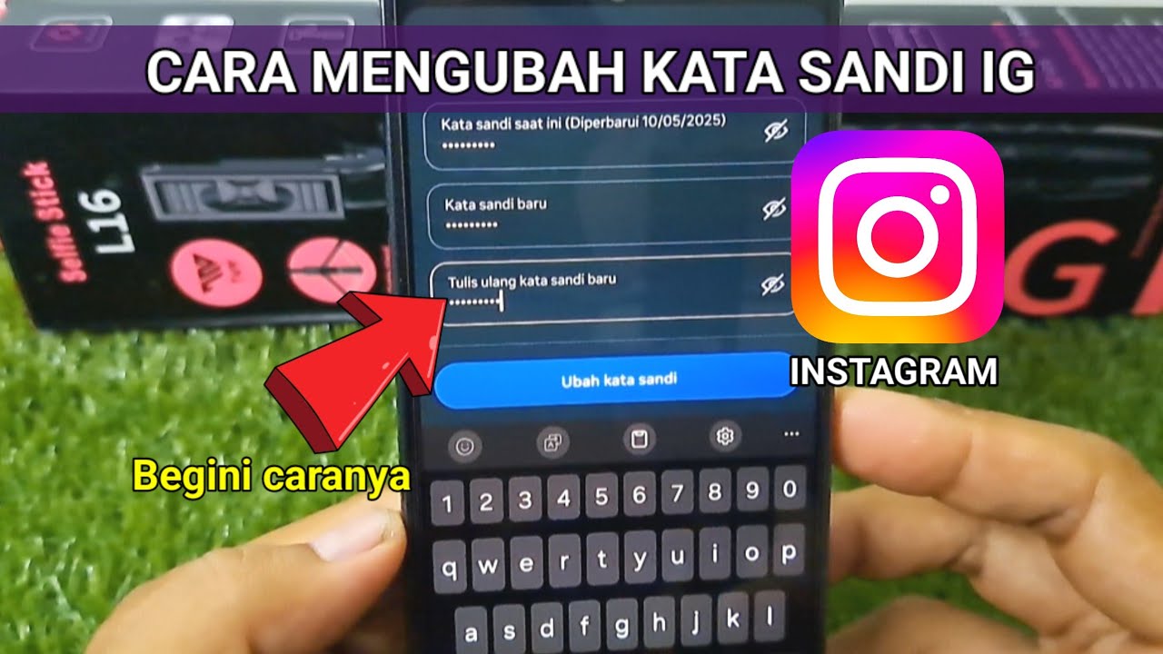 Cara Mengganti Kata Sandi Instagram | Cara Ganti Sandi IG - YouTube