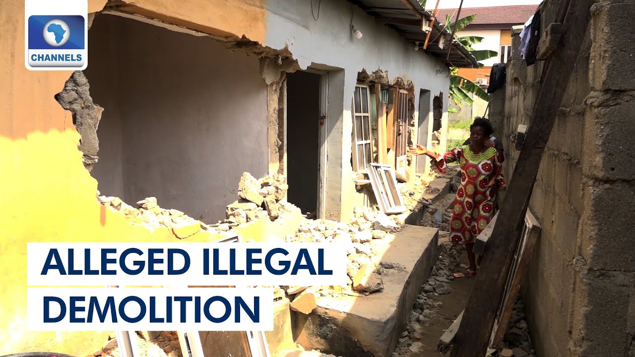 Family Of Six Rendered Homeless In Lagos - YouTube