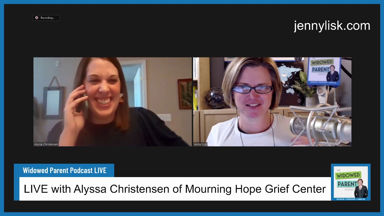 LIVE with Alyssa Christensen of Mourning Hope Grief Center (Lincoln ...