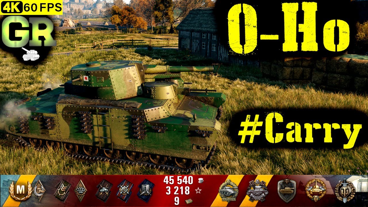 World Of Tanks O Ho Replay 9 Kills 3 9k Dmg Patch 1 4 0 Youtube
